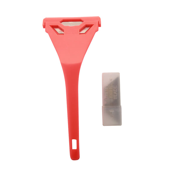 Plastic Handle Paint Scraper 3pc Set - Razor Blade Putty Knives and Sq ...