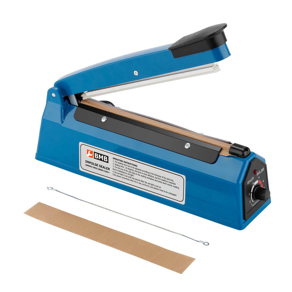 Electric Impulse Sealer Machine with BS Plug - Heat Sealing Tool for P ...